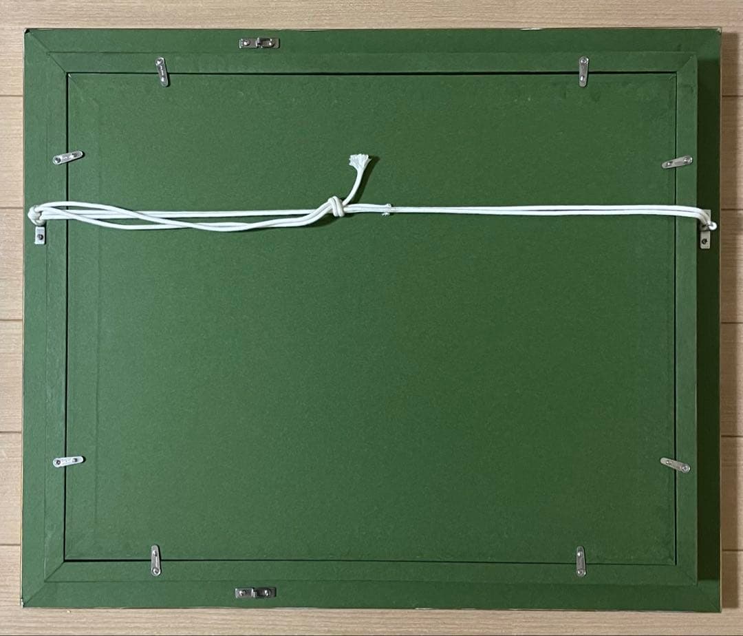片岡球子　春来る富士　絵画　油彩　6号　裏書あり　n712