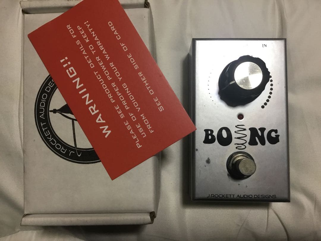 J ROCKETT AUDIO DESIGN BOING リバーブ　エフェクター