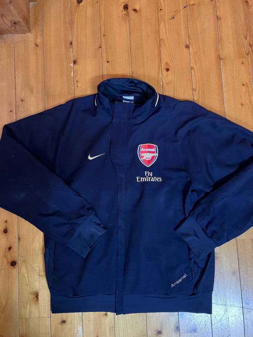 NIKEナイキ Arsenal アーセナル アンセム トラックジャケット 紺 S