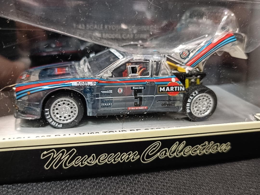 未開封 京商 1/43 LANCIA ランチア 037 ラリースケルトン 限定品