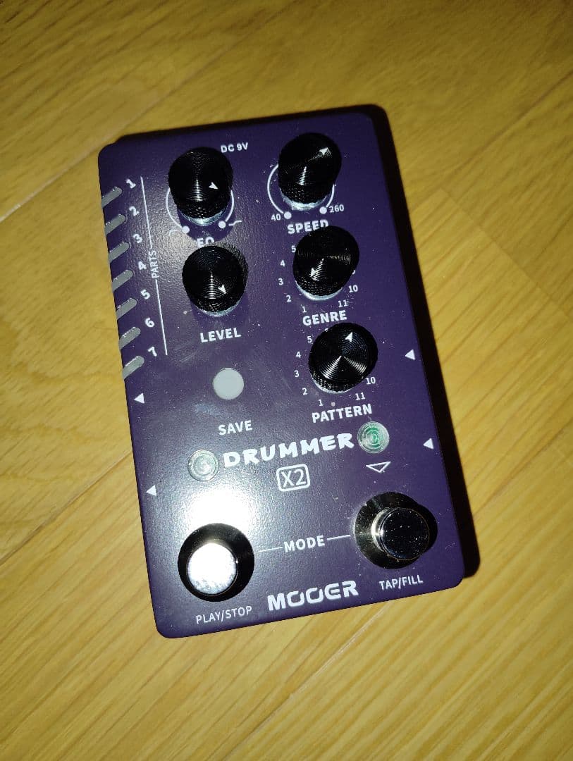 MOOER DRUMMER X2 リズムマシン