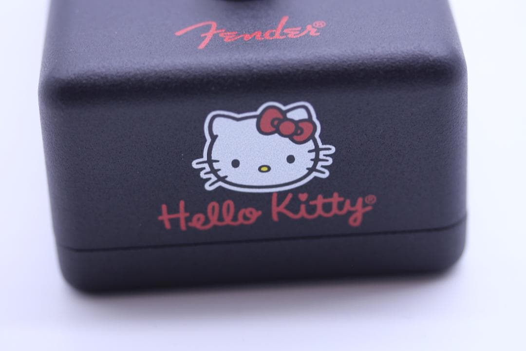 Fender Hello Kitty Fuzz エフェクター 黒 キティ★