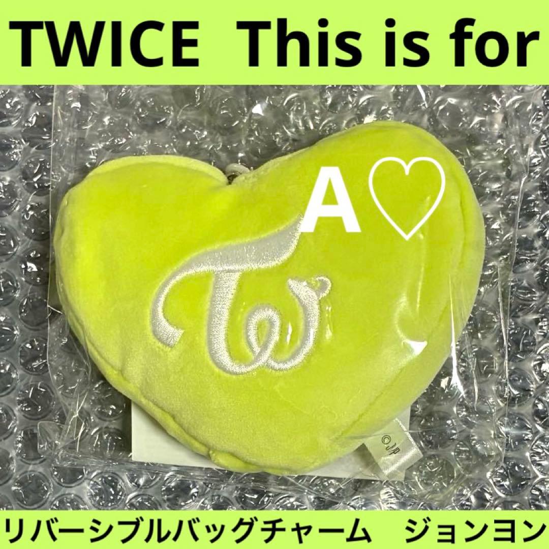 TWICE ジョンヨン リバーシブルバッグチャーム キーホルダー ぬいぐるみ
