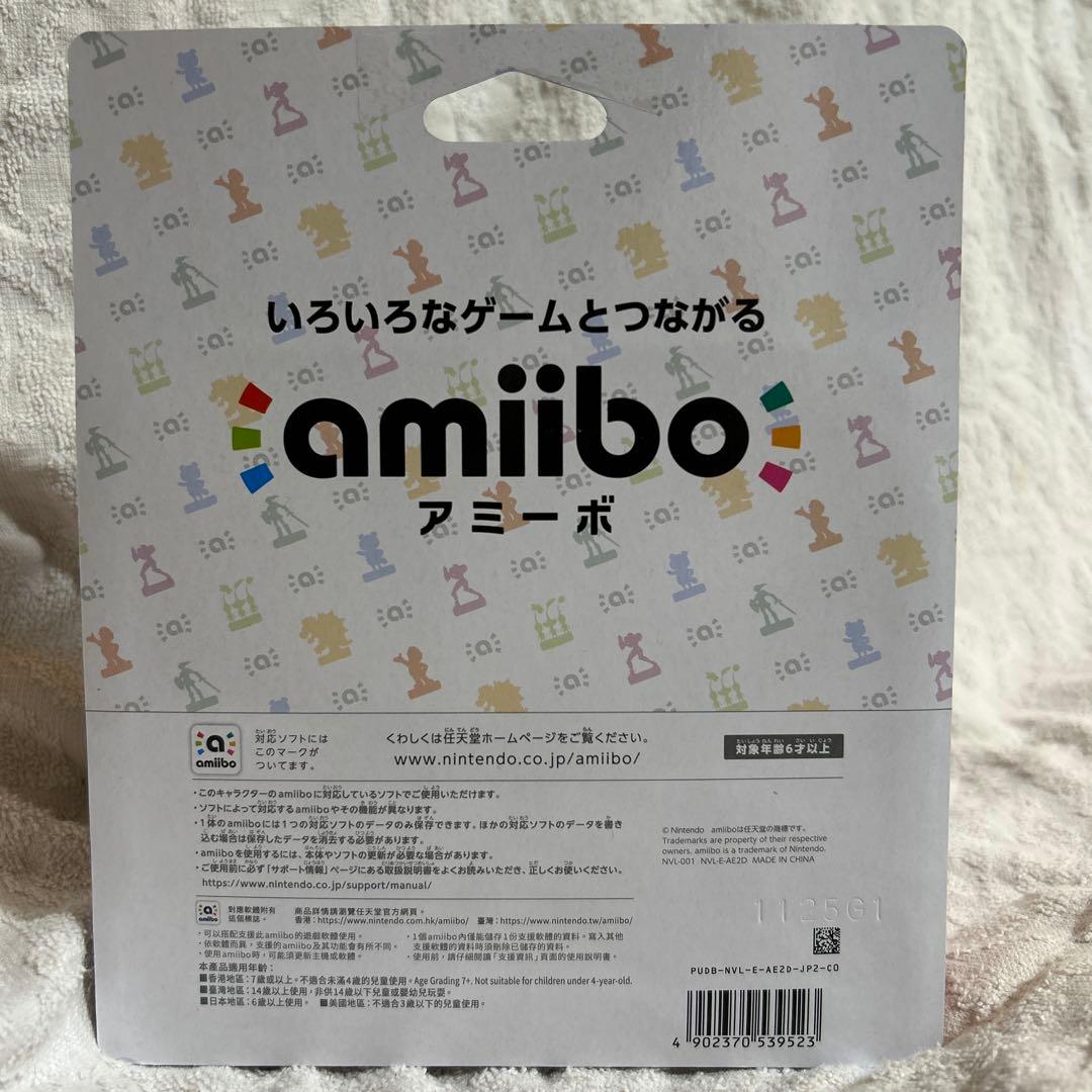 お値下げ新品未開封美品！amiiboアミーボヒメイイダとタコ2箱セット