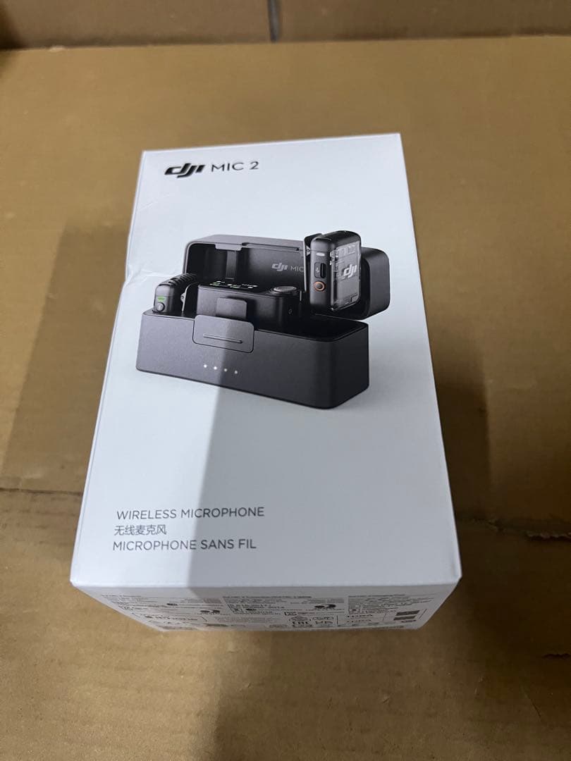 DJI Mic 2 オールインワン型ワイヤレスマイク