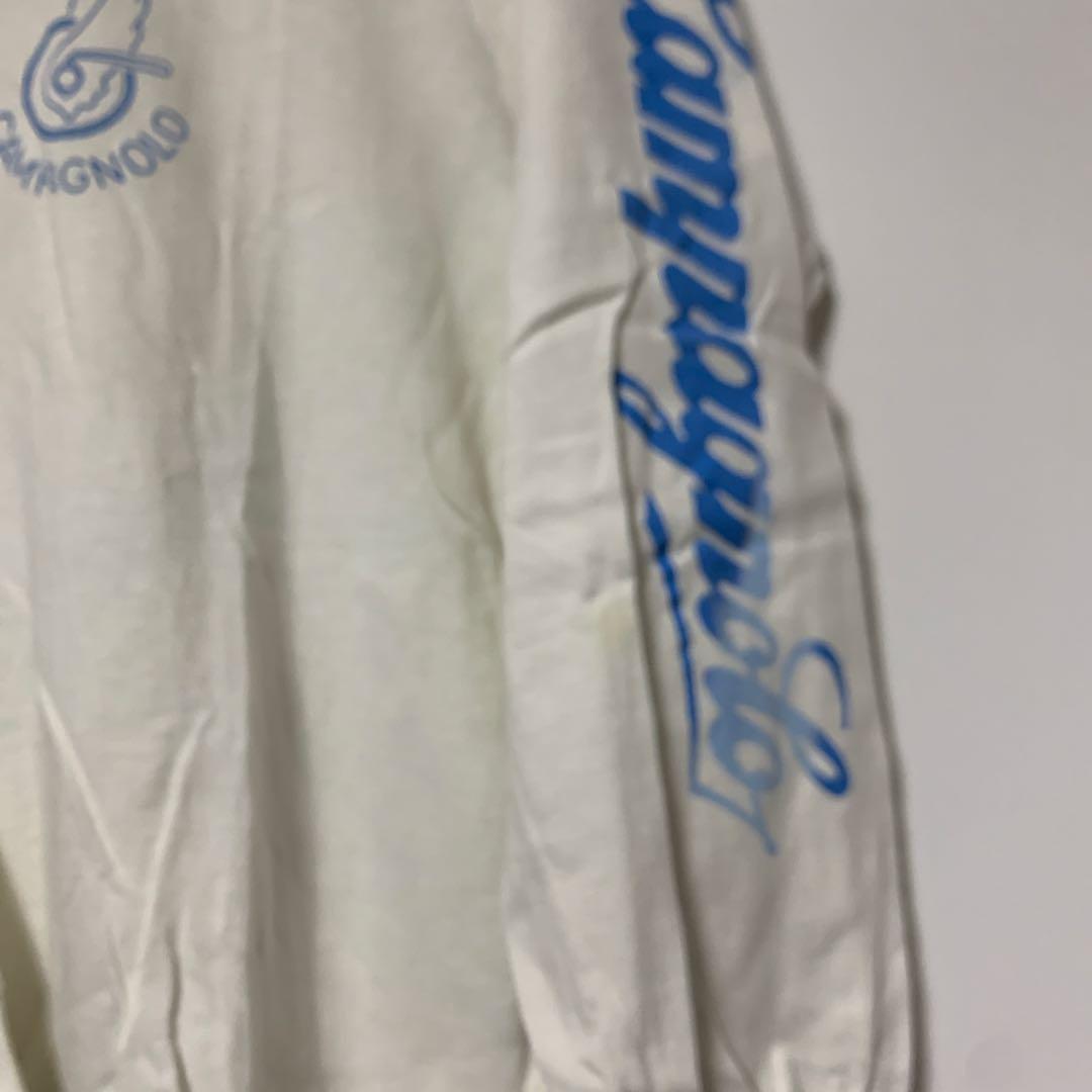 vintage campagnolo 長袖Tシャツジャージ　Lサイズ ホワイト