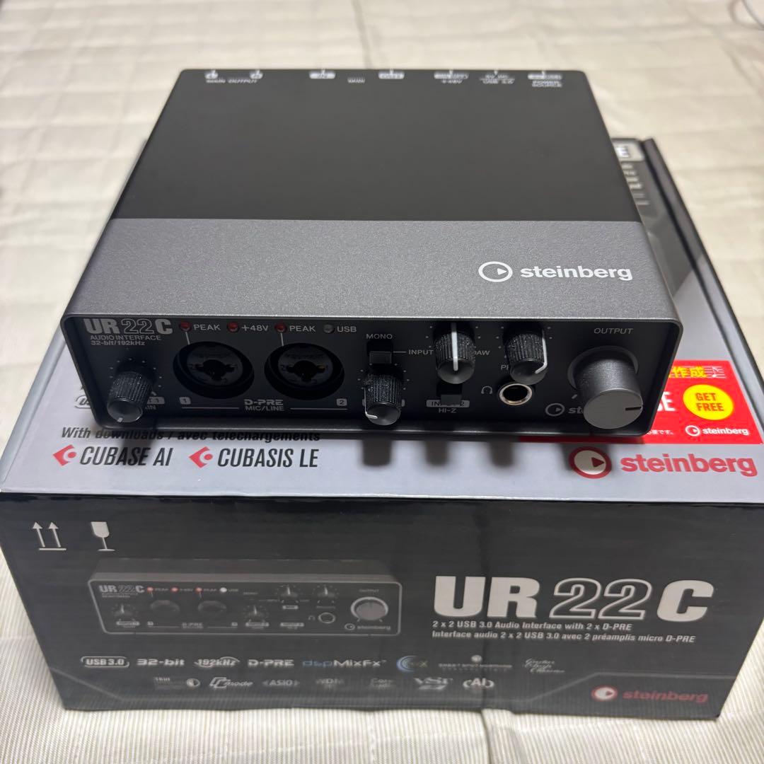 Steinberg UR22C USBオーディオインターフェイス