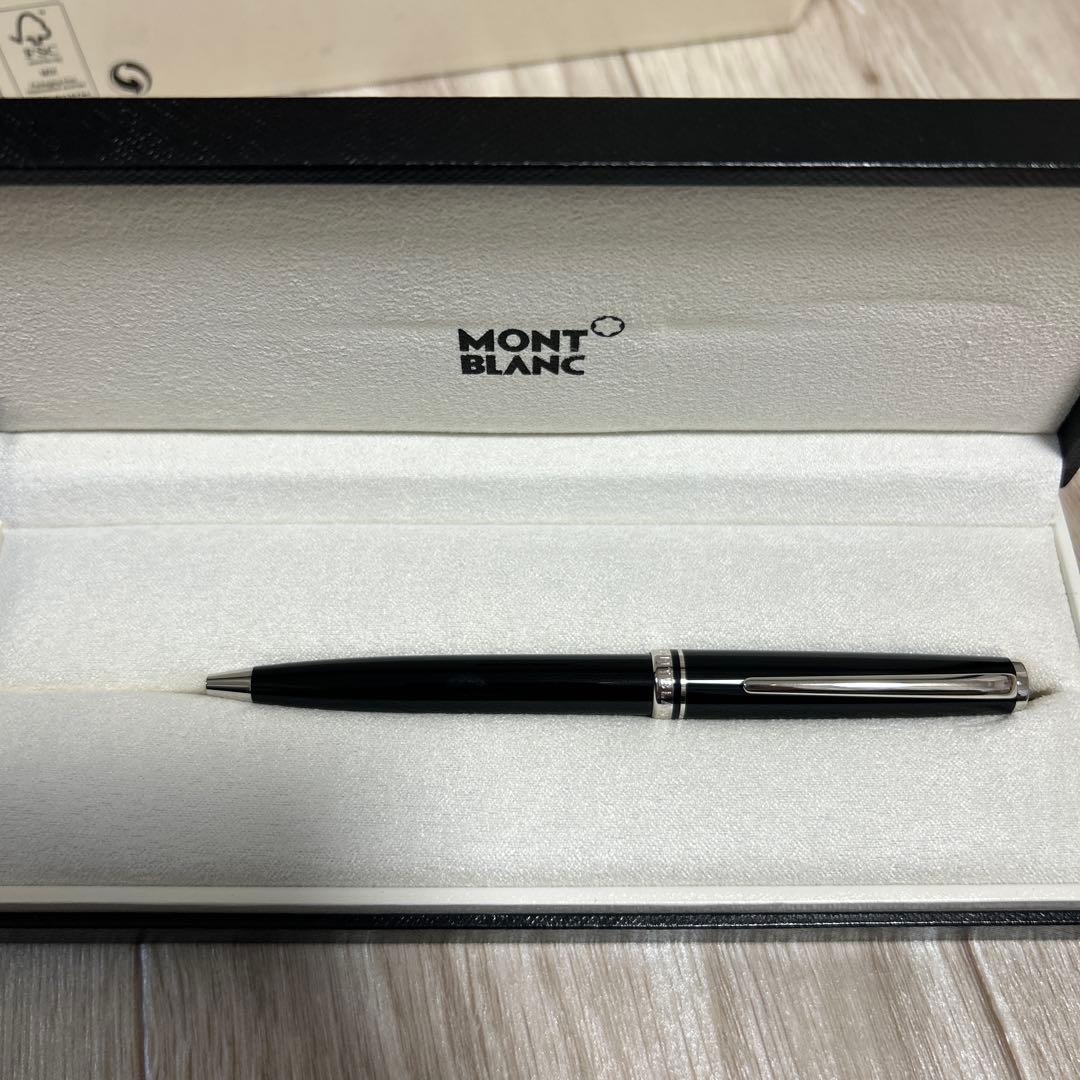 MONT BLANC ブラックボールペン ケース付き