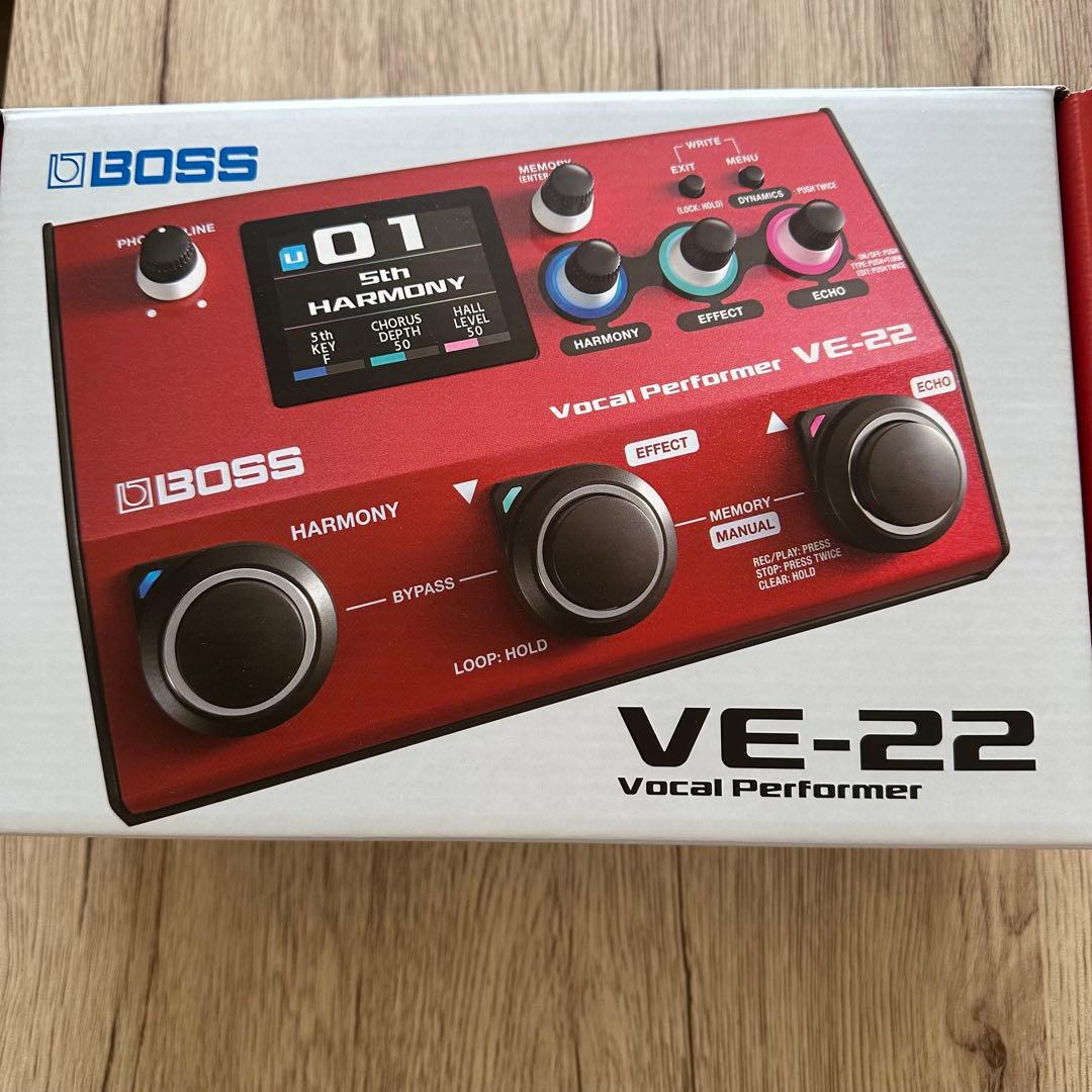 配信機器・PA機器・レコーディング機器 BOSS vocal performer VE-22