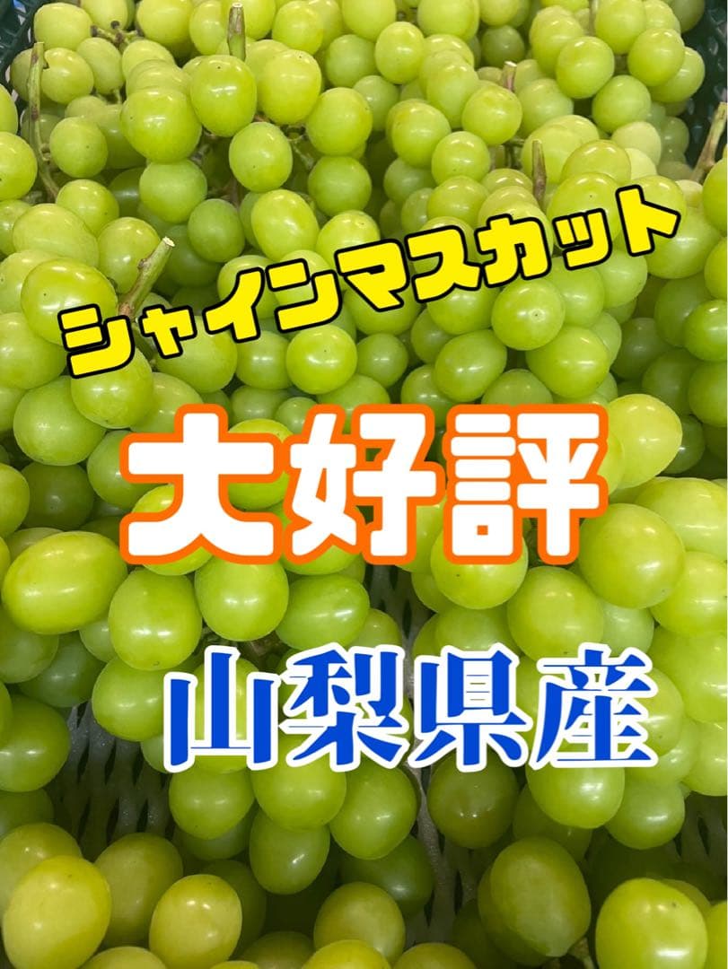 【山梨県産】シャインマスカット　4キロ　シャインマスカット