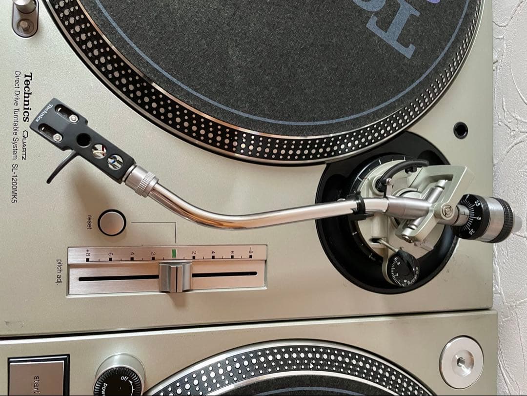 Technics SL-1200MK5 ターンテーブル2台セット 針つき