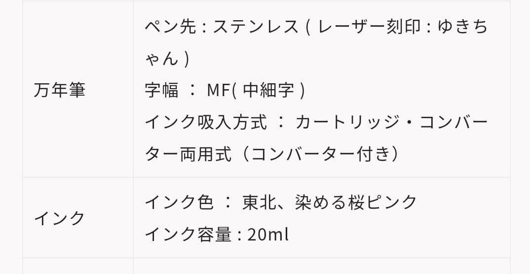 mizutamaさん 万年筆　NE6 春風、花びより 値下げしました