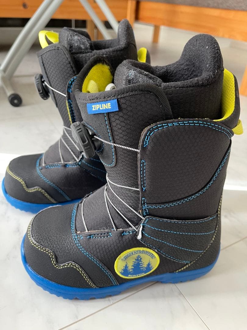 Burton ZIPLINE 子供用スノーボードブーツ BURTON 22.0