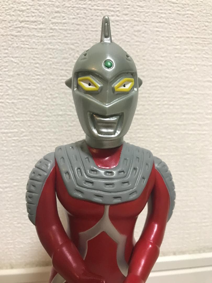 マルサン社章付 ウルトラセブン 450円サイズ 復刻ソフビ ブルマァク