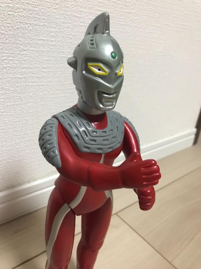 マルサン社章付 ウルトラセブン 450円サイズ 復刻ソフビ ブルマァク