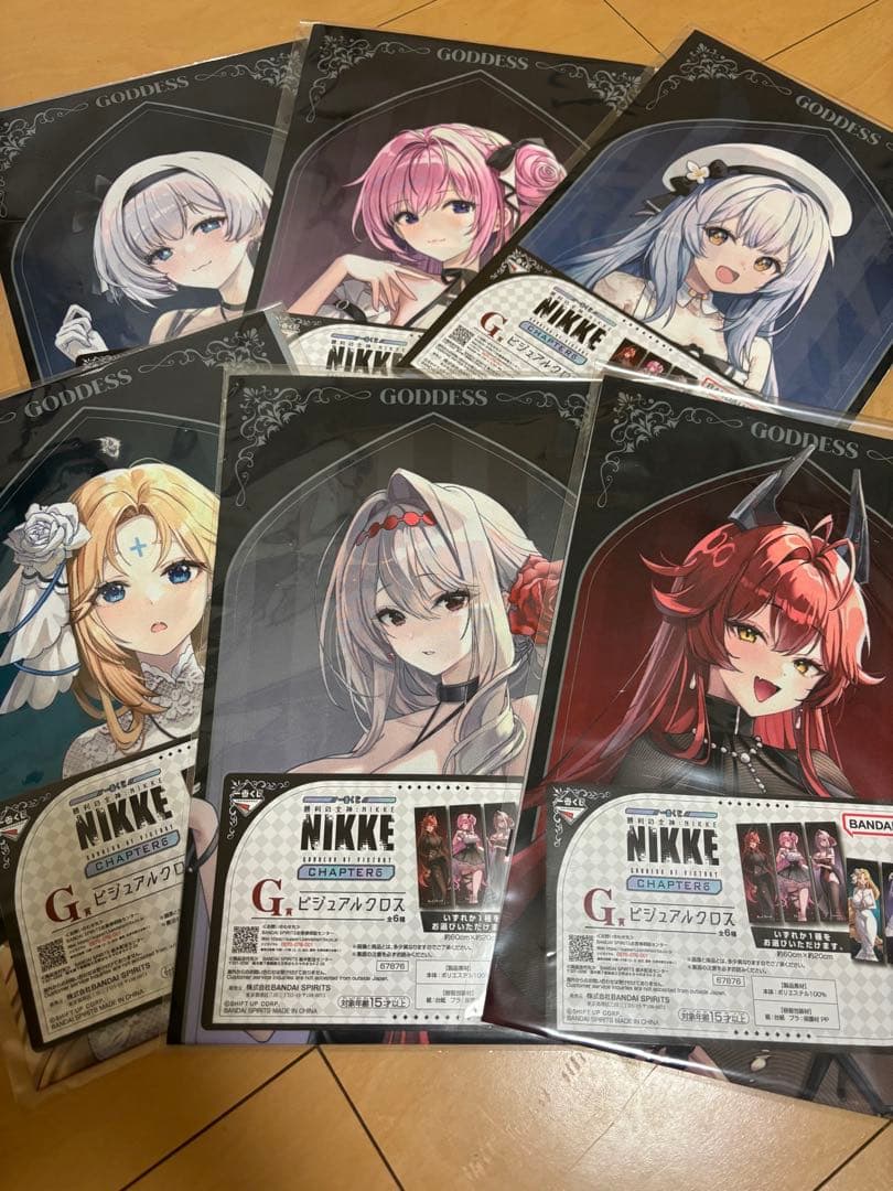 NIKKE Chapter 6 A賞ラピフィギュア & D賞クッションセット
