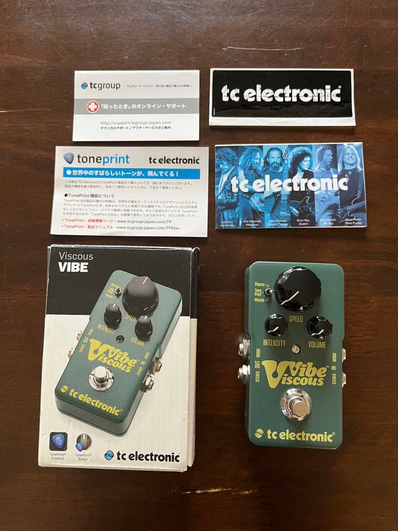 tc electronic Viscous VIBE ギターエフェクター