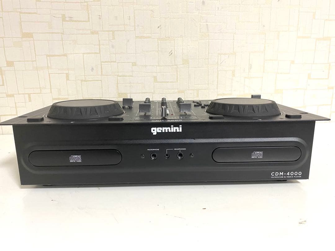 GEMINI CDM-4000 CD DJ CDJ プレーヤー ミキサー