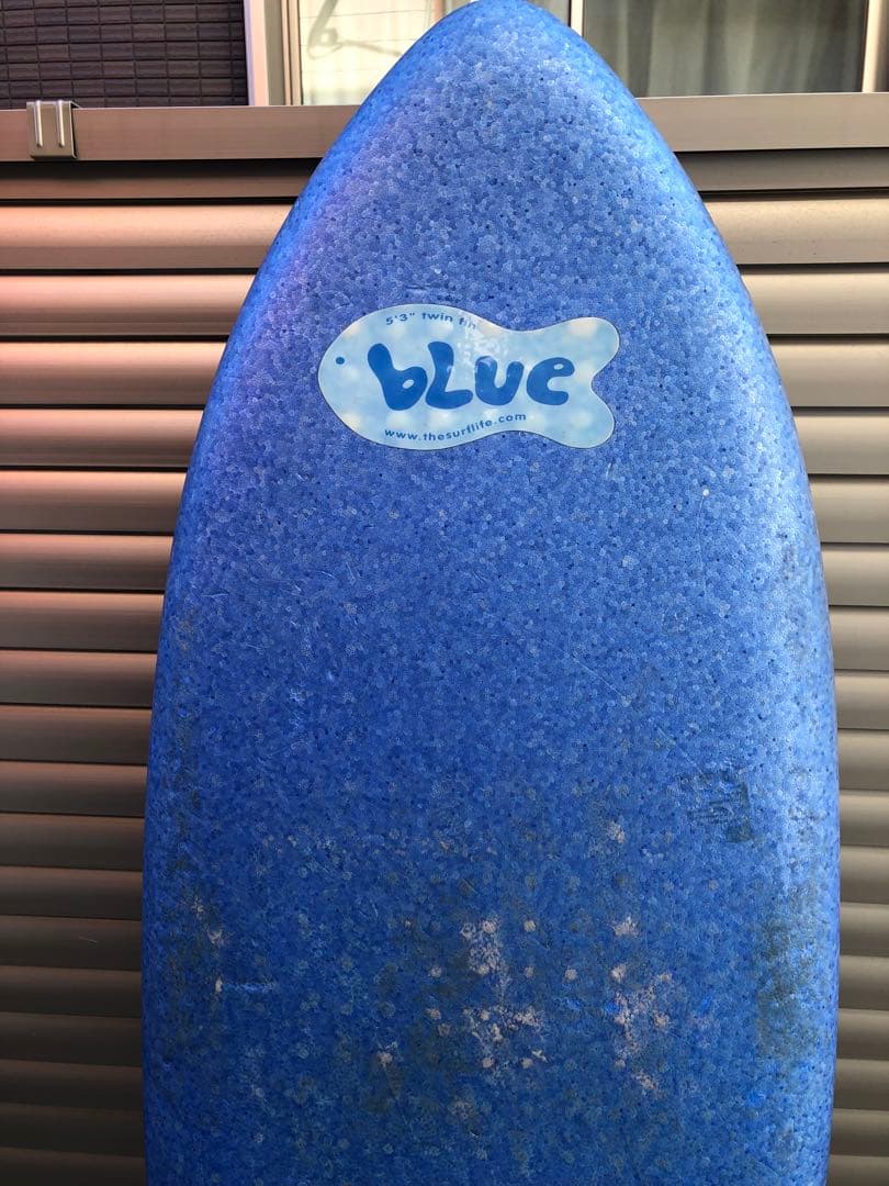 元祖　ソフトボード　BLUE 5’3 TWIN FIN ツイン