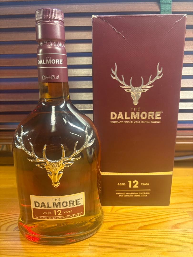ダルモア12年　THE DALMORE ウイスキー 40% 700ml