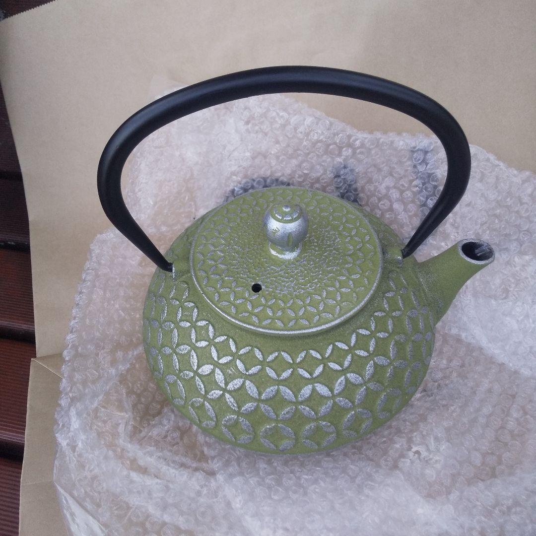 南部鉄器 鉄瓶(大) 2個セット 新品未使用 鋳鉄製 鉄瓶 ティーポット 急須