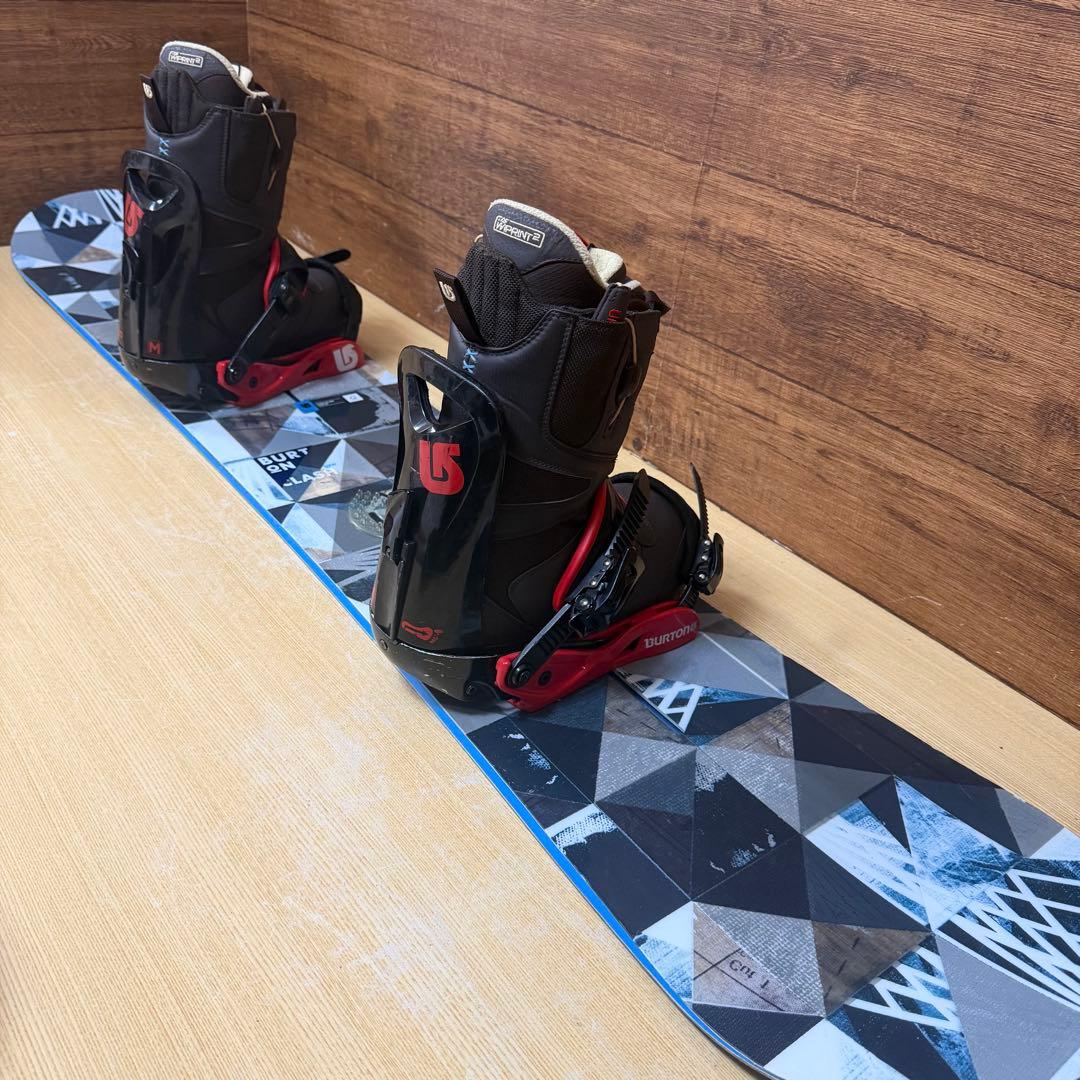 BURTON バートン　初心者オススメ　メンズスノーボード4点　メンテナンス済み