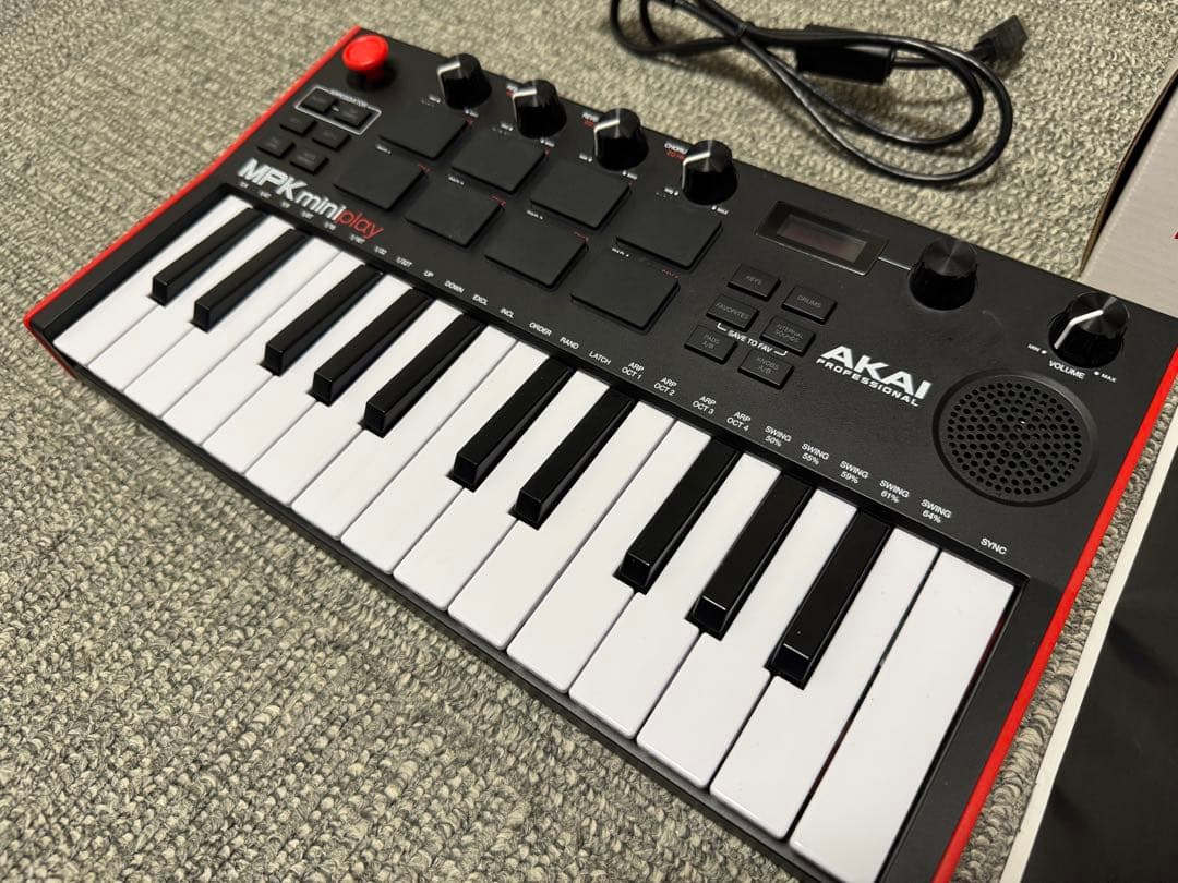 AKAI MPK mini play 25鍵 MIDIキーボード