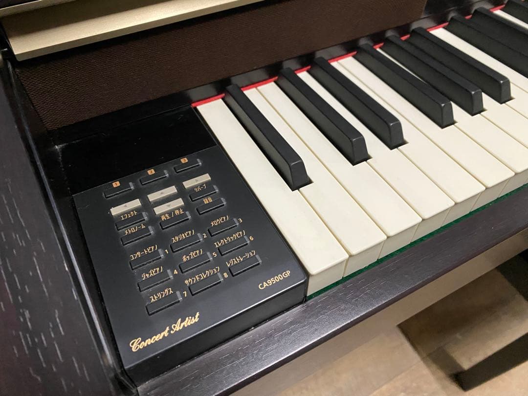 KAWAI 本格的！迫力の音色 木製鍵盤！CA9500GP / CA9500