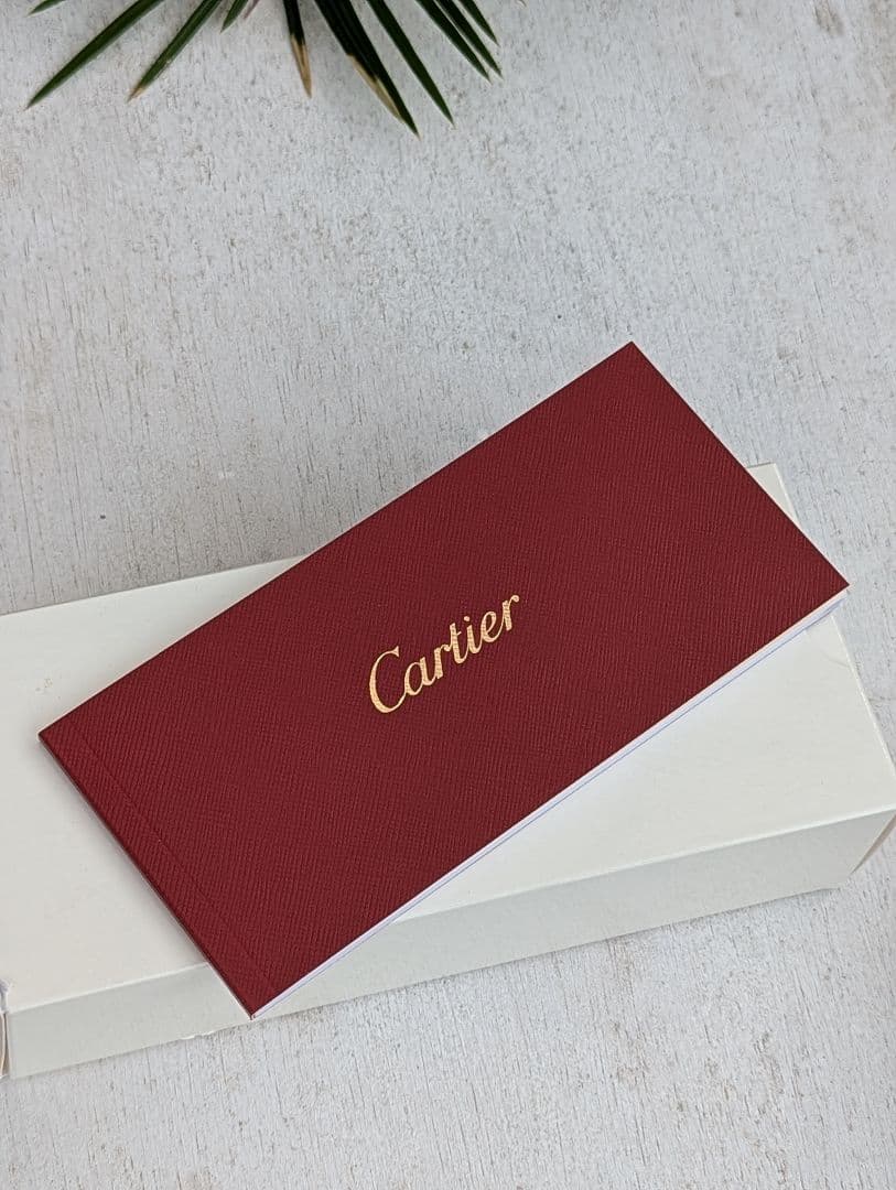 Cartier カルティエ ボールペン空箱セットホワイト 外箱・内箱・冊子付き