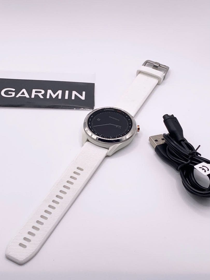 【美品】Garmin ガミン Approach S42 White (1734)
