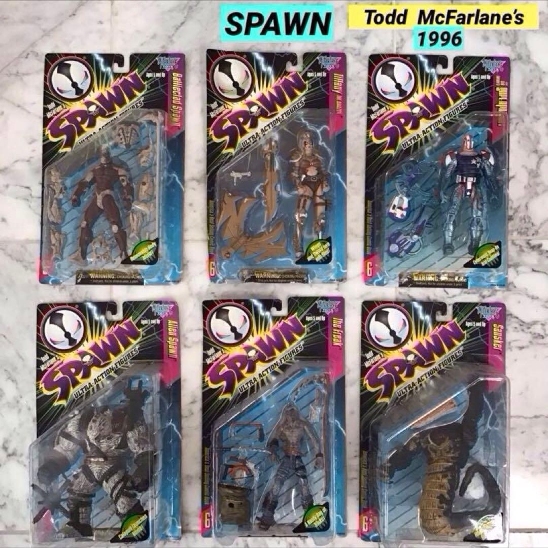 90s SPAWN スポーン 6体セット トッド マクファーレン