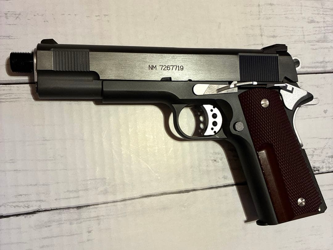ウエスタンアームズ　スネークマッチ1911 カーボンブラックhw