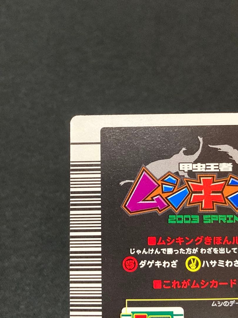 またこ ヘルクレスオオカブト2003 SPRING春 学名黒バーコードキラ