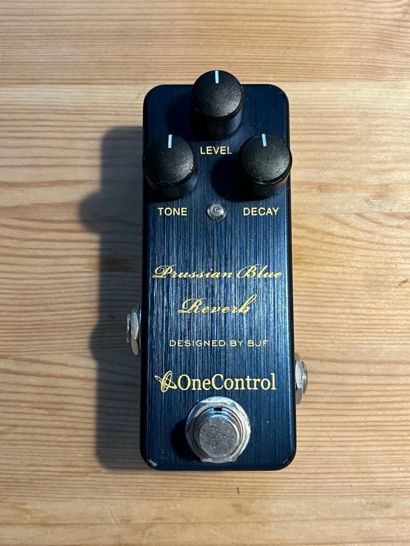 ギター one control prussian blue reverb used