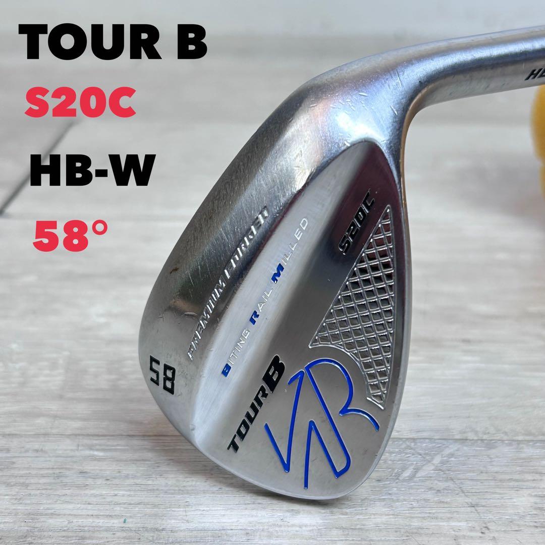 【メンズ右】ブリヂストン TOUR B S20C HB-W 58° ウェッジ