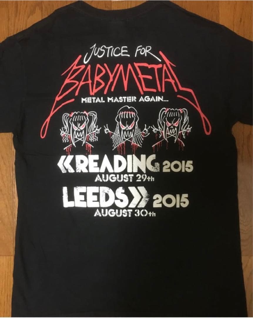 BABYL 「2015 READING & LEEDS」 Tシャツ(M)