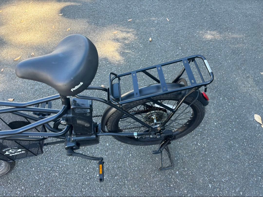 電動アシスト自転車ペット乗せる peltech