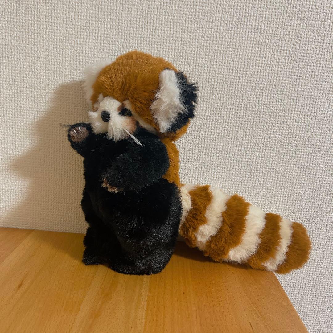 レッサーパンダ ぬいぐるみ 海外作家様 ハンドメイド テディベア　手作り　C