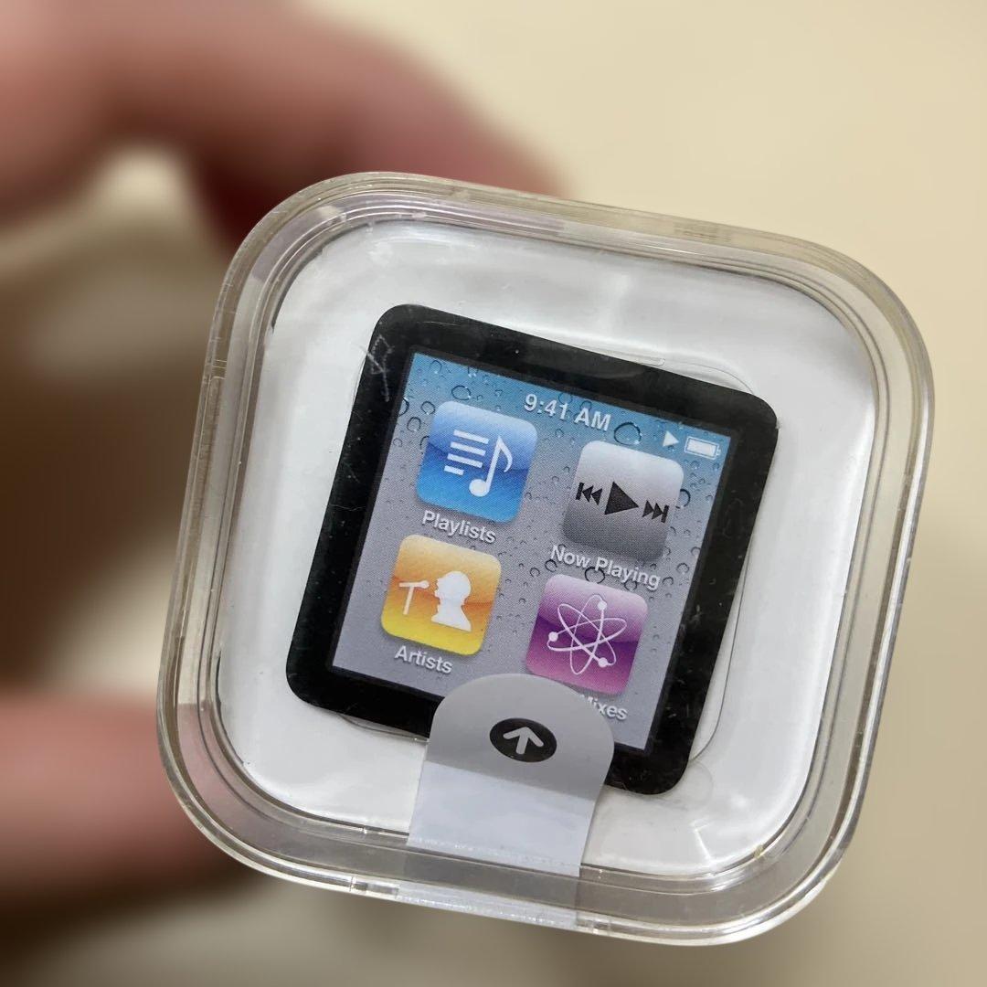 新品未使用　Apple iPod nano 16G シルバー USBケーブル付き