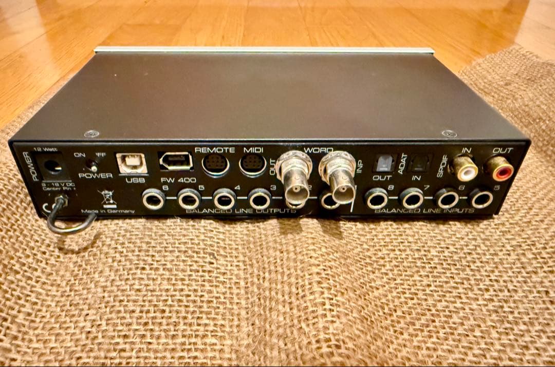 【美品屋】RME Fireface UCX オーディオインターフェイス