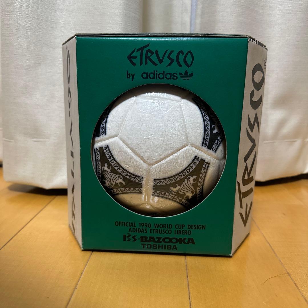 【希少品】 FIFA公式90 モルテン製 adidas エトルスコサッカーボール
