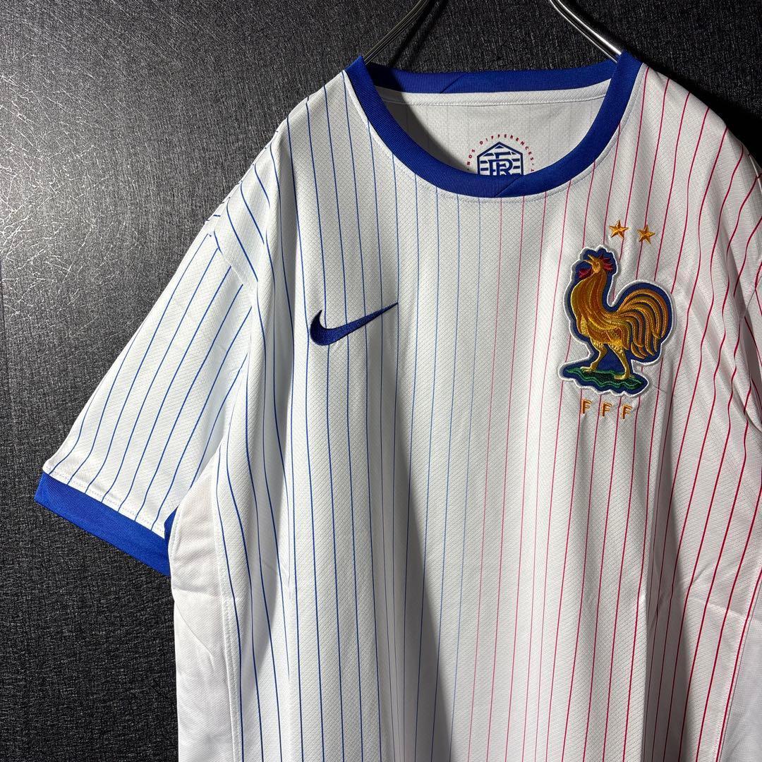 【★フランス代表】NIKE メンズ サッカー ユニフォーム XL 半袖 2024