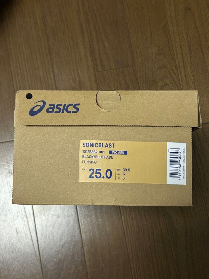アシックス ソニックブラスト25.0cm ASICS 極美品