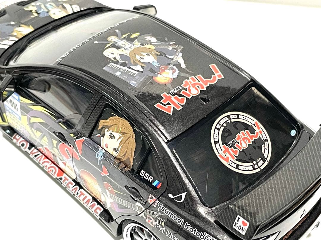 アオシマ1/24♠️けいおん！ランエボX痛車仕様♠️完成品