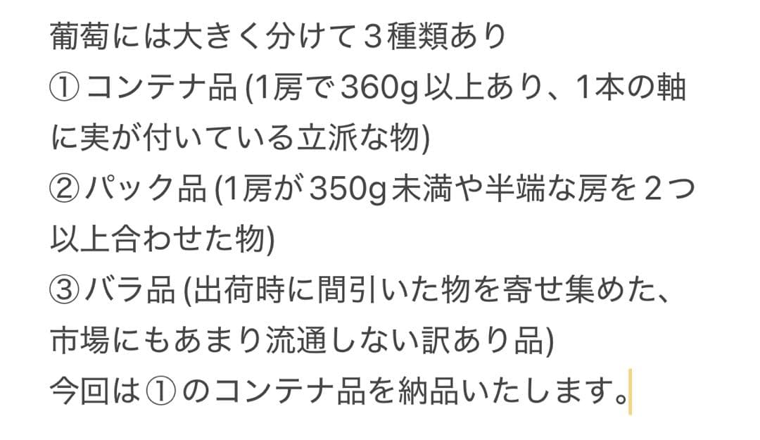 ⑧【岡山県産】瀬戸ジャイアンツ　7〜12房　約5キロ