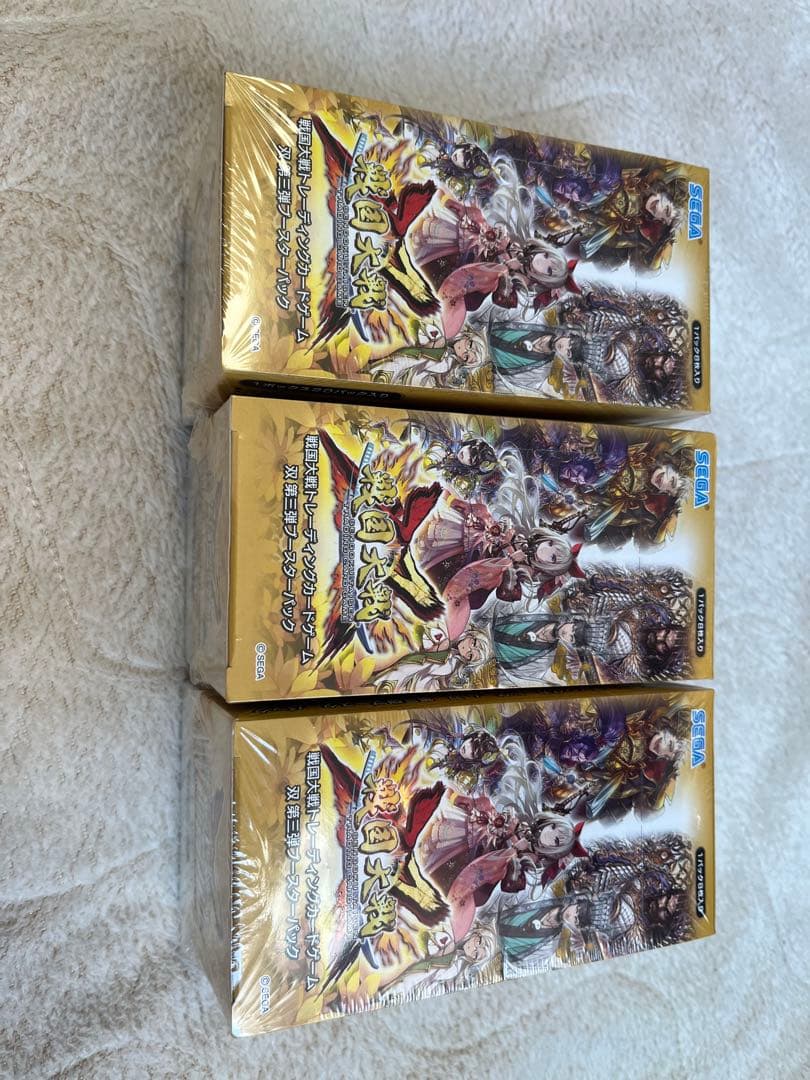 戦国大戦TCG双　第三弾ブースターパック　BOX 未開封