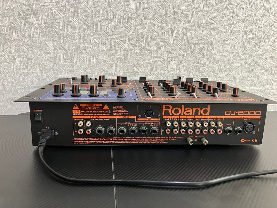 ☆超超激レア ROLAND DJ2000 ミキサー 名機 ローランド