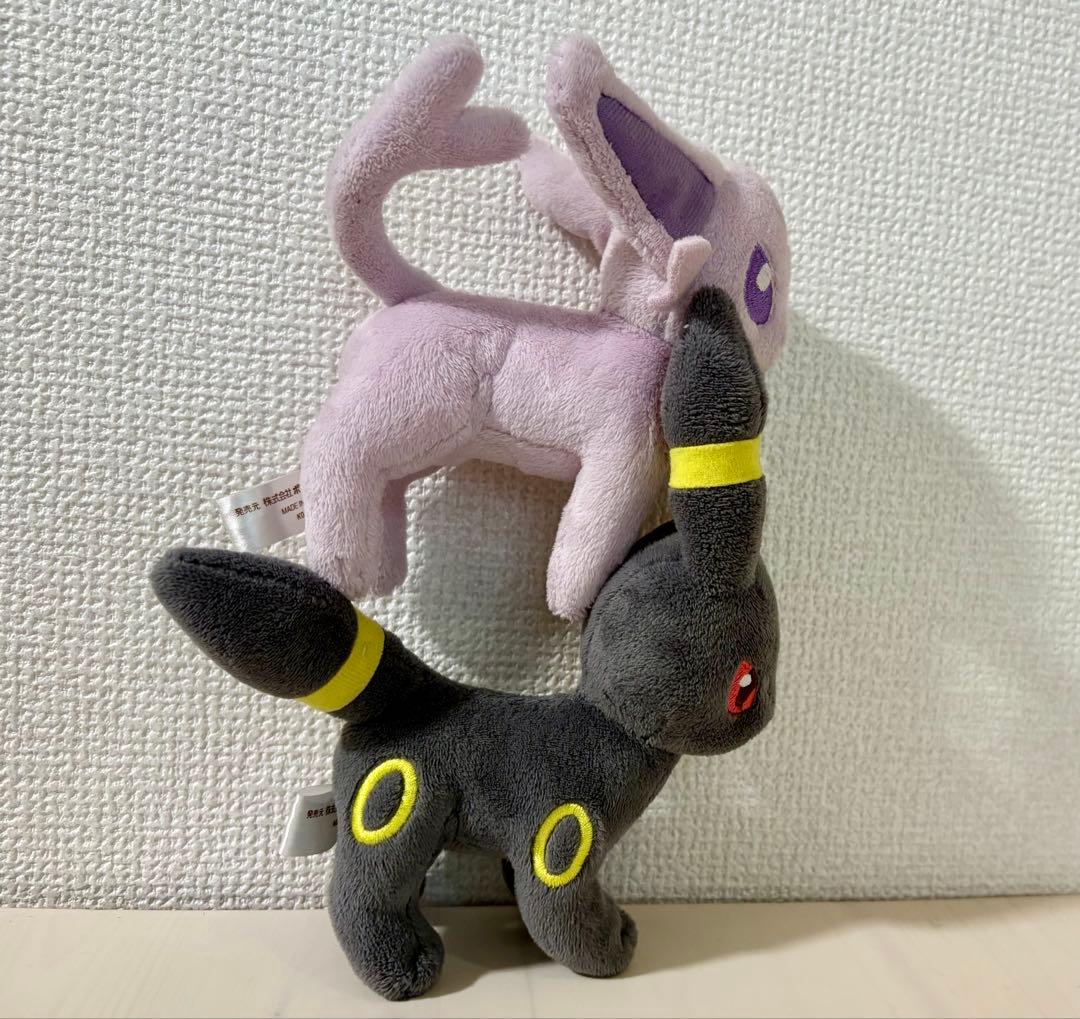 ポケモン キャンバス　エーフィ ブラッキー　ぬいぐるみ