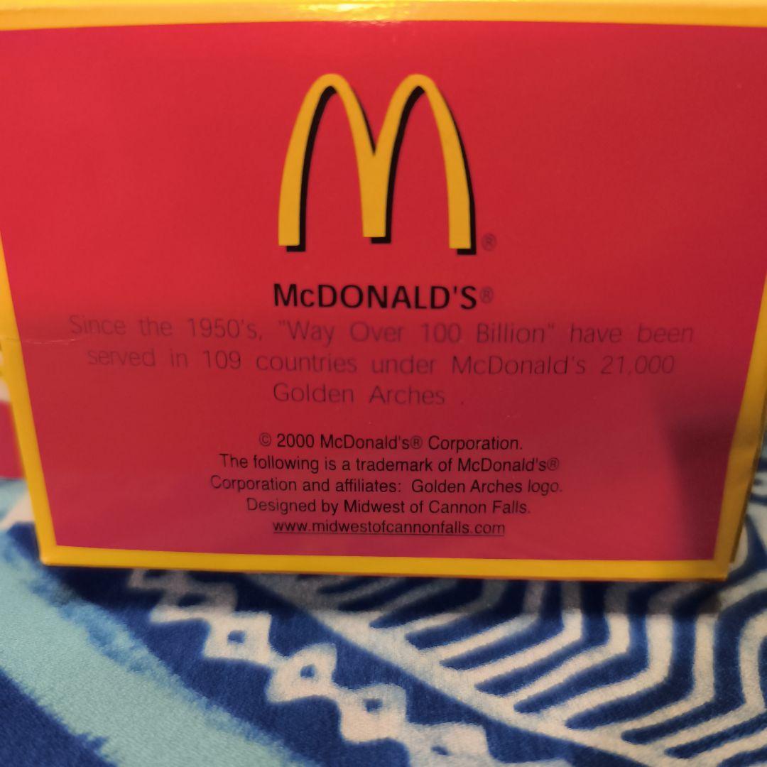 McDonald's ストロベリーシェイク ヒンジボックス