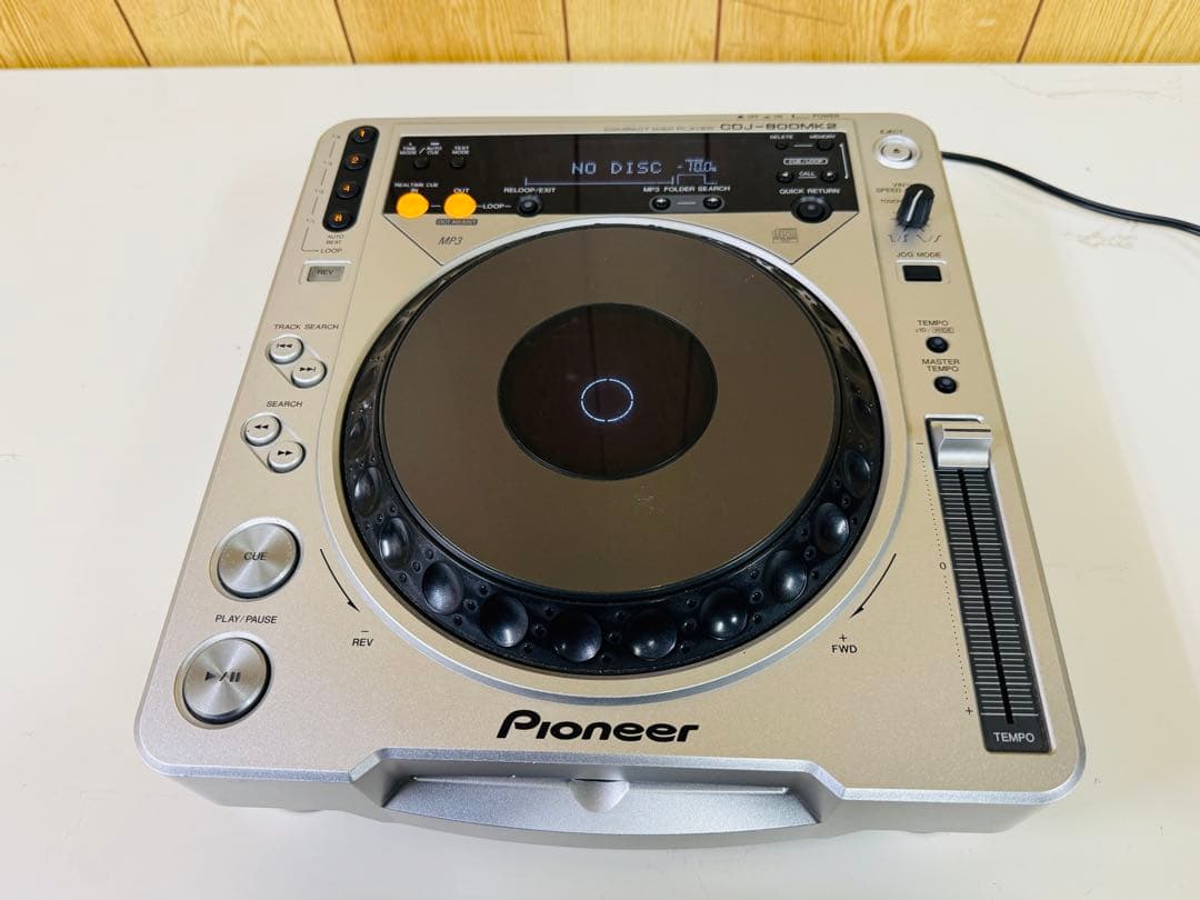 Pioneer CDターンテーブル CDJ-800MK2 パイオニア　①
